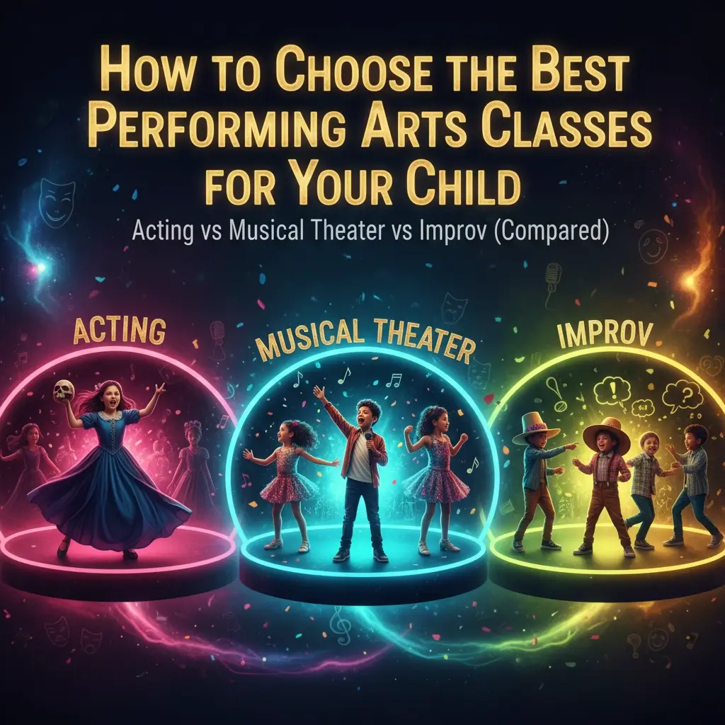 How to Choose the Best Performing Arts Classes for Your Child: Acting ...
